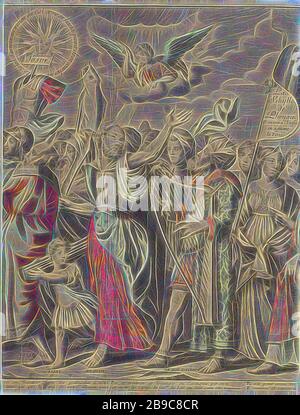 Triumphal procession of Christ with figures from the Old and New ...