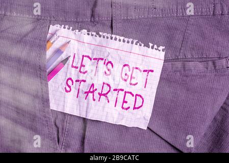 Writing note showing Let S Work Together. Business concept for Unite ...