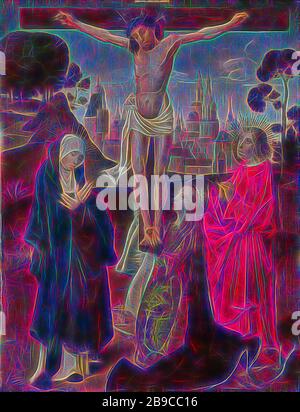 Crucifixion, cornelis engebrechtsz (circle of), c. 1510 - c. 1520 painting The crucifixion ...