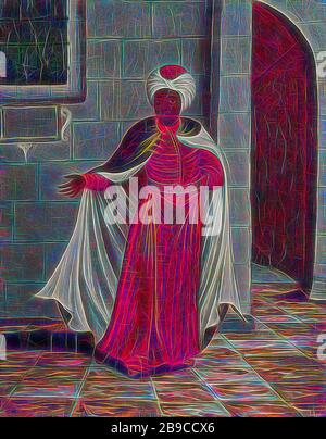 The Kislar Aghassi, Chief of the Black Eunuchs of the Sultan, workshop ...