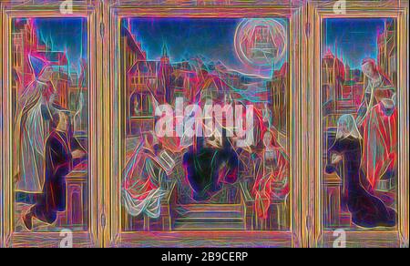 The Virgin and Child with Two Male Saints, Giacomo Cavedone, 1577–1660 Stock Photo - Alamy