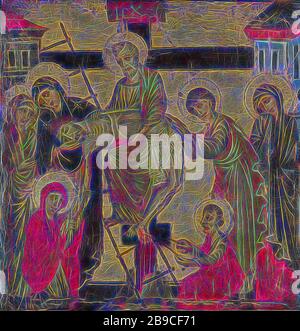 The Deposition and the Entombment, c.1290 Stock Photo - Alamy