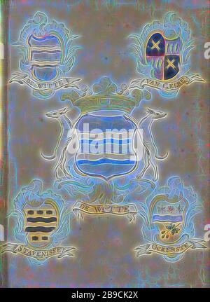 The coat of arms of Jacob de Witte, father of Laurens Jacobsz de Witte ...