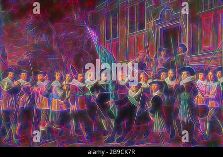 Officers and Other Civic Guardsmen of the IV District of Amsterdam ...