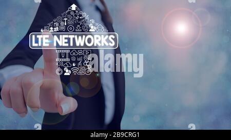 Conceptual display Lte Networks. Conceptual photo Fastest network ...