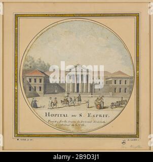 Claude-Joseph-Alexandre Bertrand (1734-1797). HOPITAL OF THE ST Esprit ...