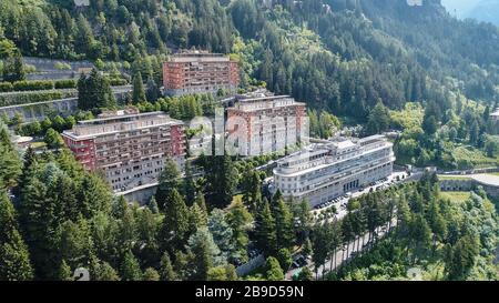 Morelli hospital, Sondalo, Province of Sondrio. Important hospital ...
