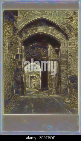 Gateway, Carisbrook Castle.. Brown & Wheeler Stock Photo - Alamy