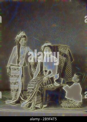 Burmese Princesses 1888 - 1893 by Felice Beato Stock Photo - Alamy