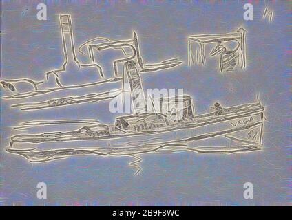 Boat, Edmond Cousturier papers, ca. 1890-1908, Untitled sketchbook ...