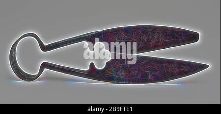 Pinch cutter with two pointed blades and oval eye, pinch cutter scissor ...