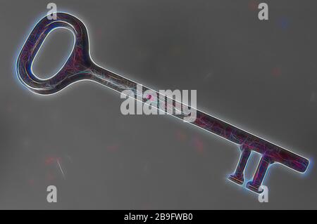 Door handle cross-section and lock Stock Photo - Alamy
