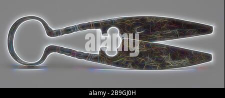 Pinch cutter with decorated legs and curved blades, pinch cutter ...