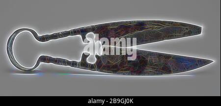 Pinch cutter with decorated legs and curved blades, pinch cutter ...