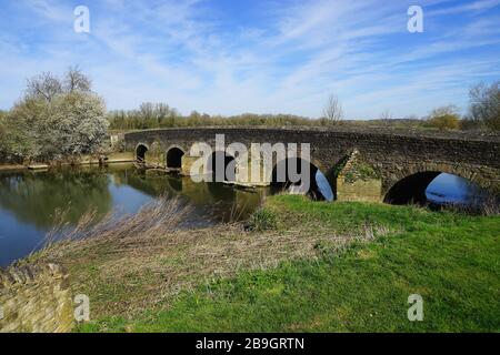 felmersham bridge river ouse Stock Photo - Alamy