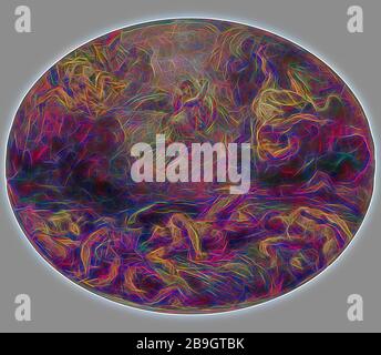 Eugène Delacroix - Saint Michael Defeats Devil 1854 Stock Photo - Alamy