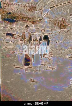 Costumes, characters, etc. Native family of Nazareth Stock Photo - Alamy