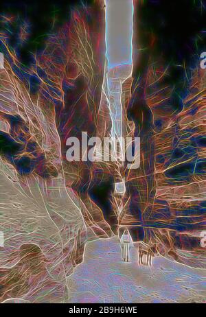 Petra in Transjordan. Narrow defile of the Sik Stock Photo - Alamy