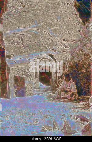 Petra in Transjordan, Altar in the Sik 1900, Jordan, Petra (Extinct ...