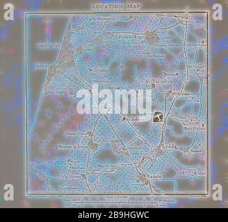 Location map of Lydda aerodrome. 1934, Israel, Lod. Reimagined by Gibon ...