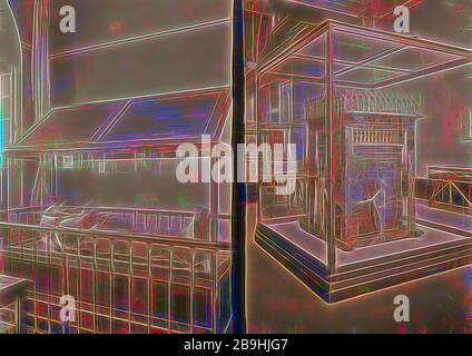 Egypt. Cairo. Museum. Tutankhamun's 3rd innermost coffin , canopic ...