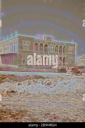 Jerusalem British homes, embassy 1898, Israel. Reimagined by Gibon ...