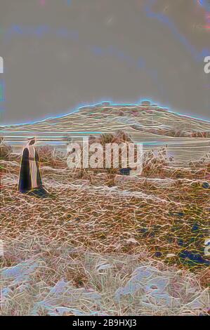 Northern views. Rammun, ancient Rimmon. 1900, West Bank, Rammun Stock ...