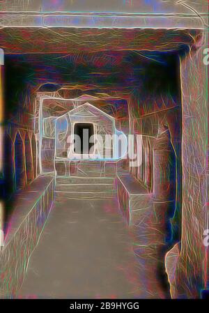 Southern Palestine. Tomb of Beit Jibrin after clearing Stock Photo - Alamy