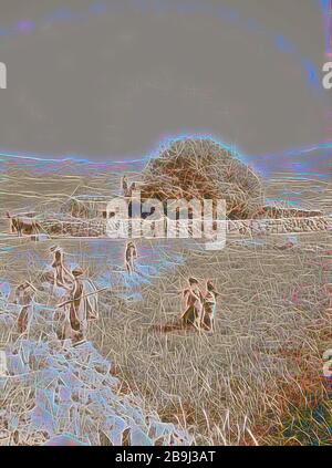 Ruins of Shiloh (Seilun) 1900, West Bank, Shiloh (Extinct city), Middle ...