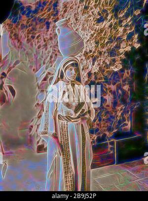 Girls of Ramallah 1898, Middle East, Israel and/or Palestine Stock ...