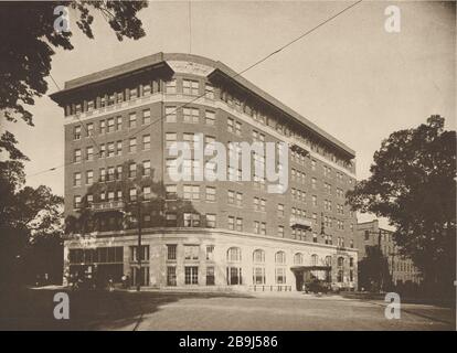 The O. Henry Hotel, Greensboro, North Carolina. 1st floor plan, 3rd to ...