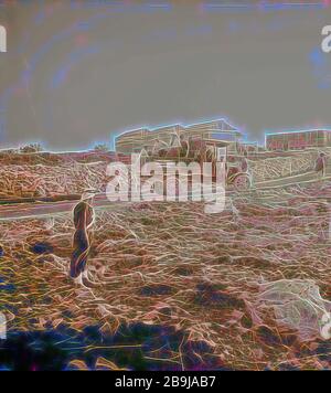 Ain Farah water supply. 1898, West Bank, Ain Farah. Reimagined by Gibon ...