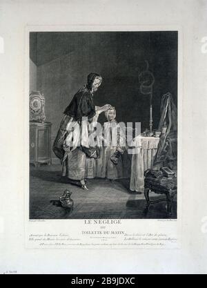 Jacques-Philippe Le Bas (Engraver) Second Veue of the surroundings of ...