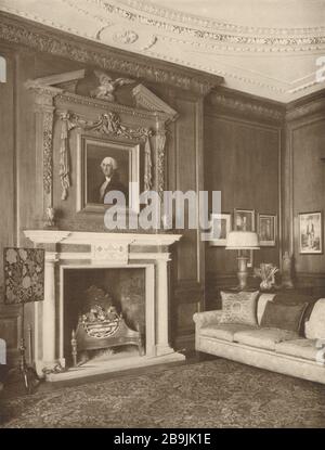 Residence, Henry P. Davison, 690 Park Avenue, New York. Stairway ...