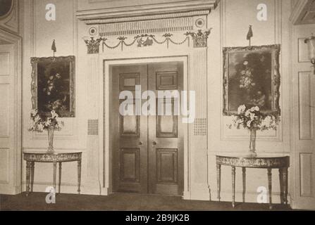 Residence, Henry P. Davison, 690 Park Avenue, New York. Stairway ...