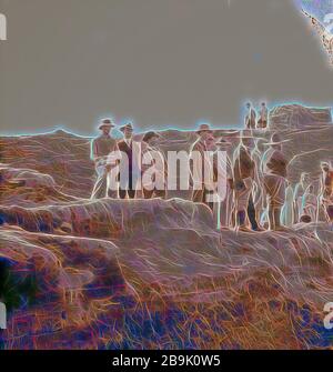 Tell Faraa. Photograph shows Tell Fara (Tell el-Farah). 1925, Israel ...