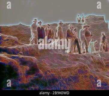 Tell Faraa. Photograph shows Tell Fara (Tell el-Farah). 1925, Israel ...