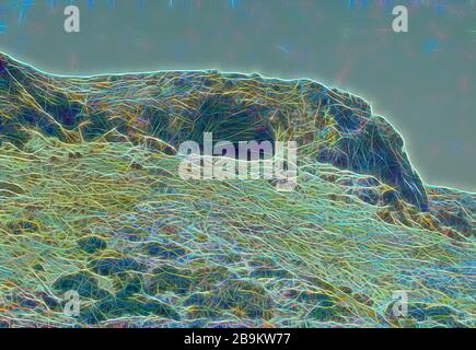 Jaffa to Jerusalem. Samson's cave. 1950, Israel Stock Photo - Alamy