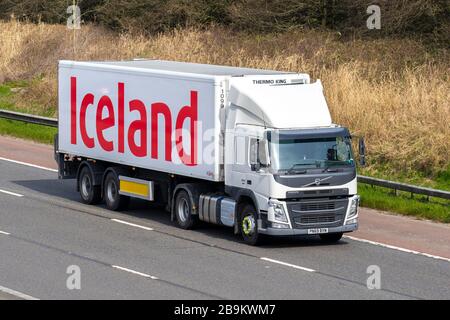 Iceland HGV Heavy goods lorries, Volvo trucks & trucking, logistics ...