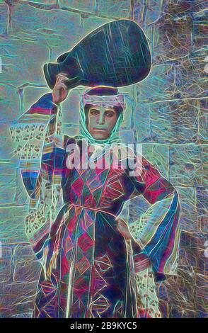 Types and character, etc. Nazareth woman in native costume, now rarely ...