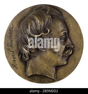 Portrait of Raoul Rochette (1789-1854), Archaeologist, David d'Angers ...