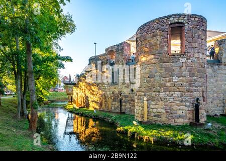 Castle in Bad Vilbel, Nidda, Germany Stock Photo - Alamy