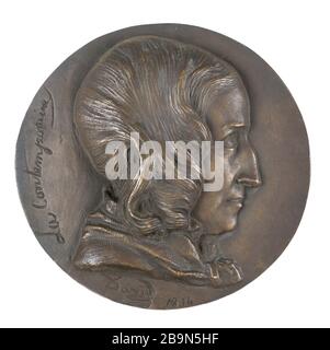 Portrait of Ida Saint-Elme (1766-1845), Dutch woman of letters, David d ...