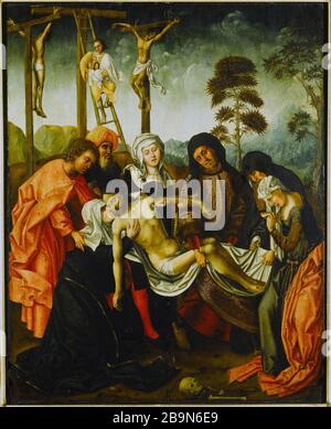 Deposition, Descent from the Cross, Rogier van der Weyden, circa 1435, Museo Nacional del Prado ...