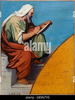 Jean-François Brémond (1807-1868). Sketch for the Saint-Jacques church ...