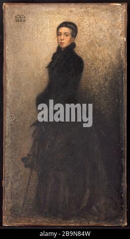 Portrait de la mère de l'artiste Stock Photo - Alamy