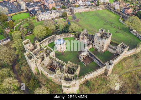 Ludlow Castle is a medieval fortification in the town of Ludlow in ...