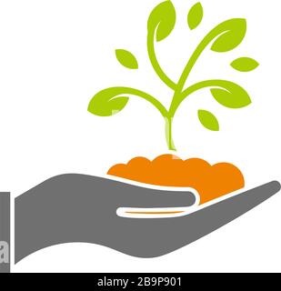 Hand go icon. Simple illustration of hand go vector icons set color ...