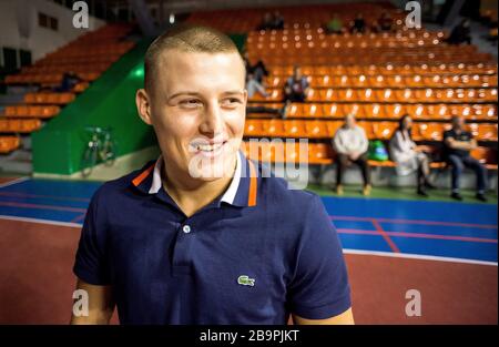Eimantas Stanionis - Lithuanian boxer, European champion Stock Photo ...