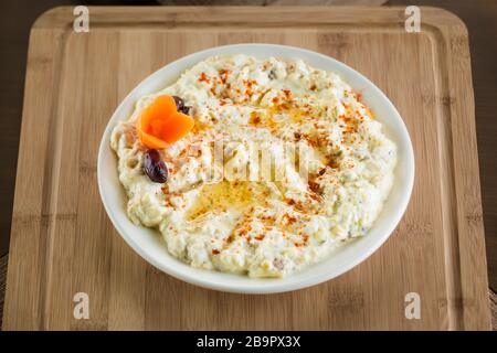 Labna, yoghurt cheese, Middle Eastern food, Egypt, North Africa, Africa ...